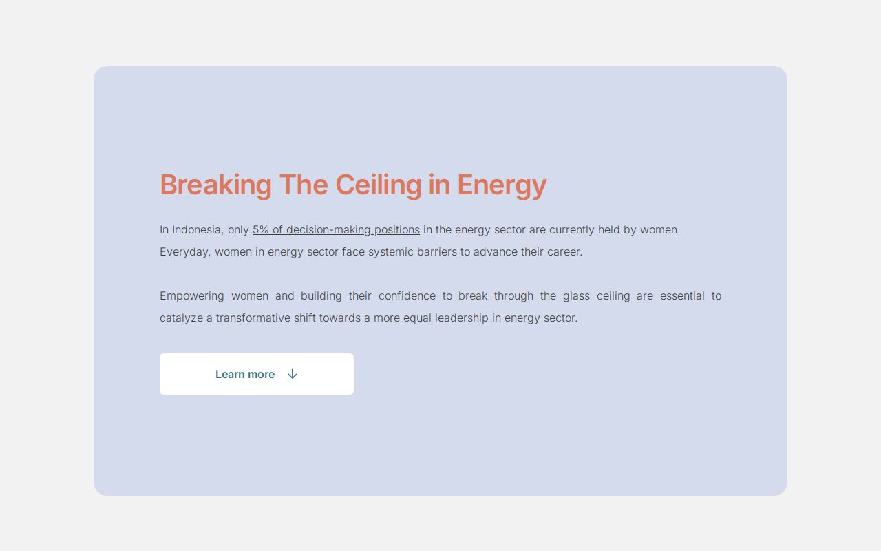 Break The Ceiling Workshop